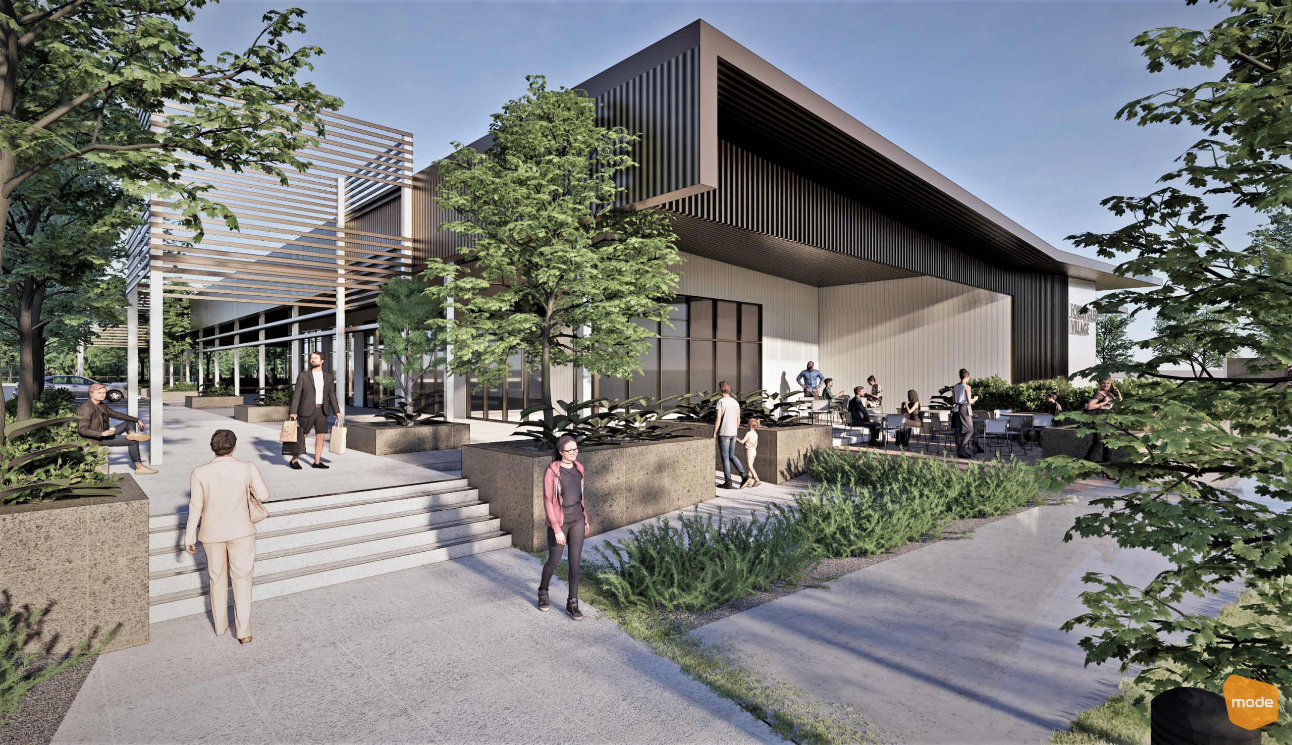 3D Renders FGVC | Forest Glen Village Centre